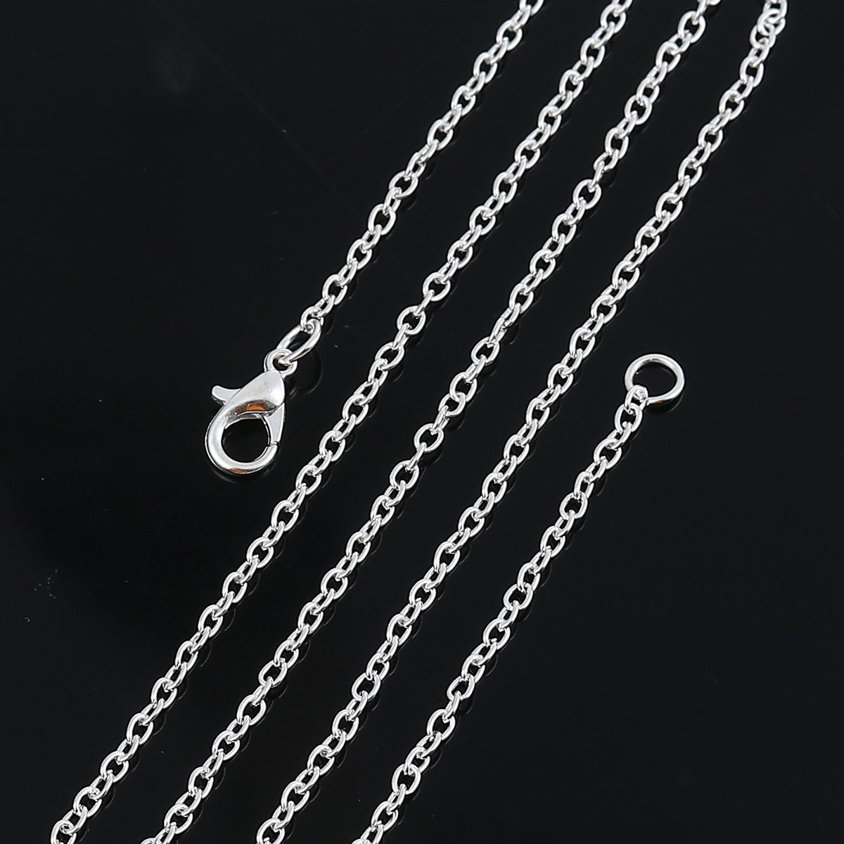 12 Blank Link Cable Chain Necklaces Jewellery Making - Etsy UK