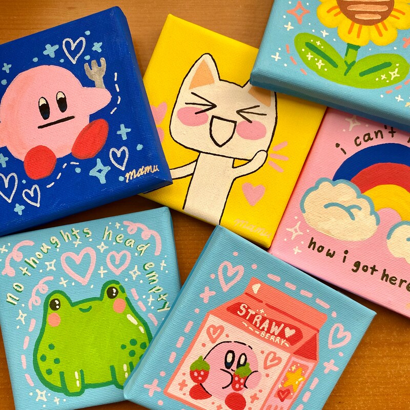 Cute Painting - Etsy