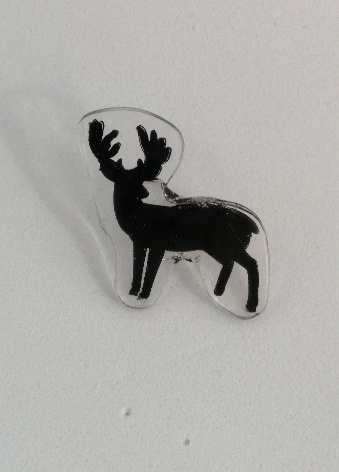 Stag Pin - Etsy