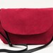 Small Red Crossbody Bag. Women Crossover Purse Bag. Red Canvas - Etsy