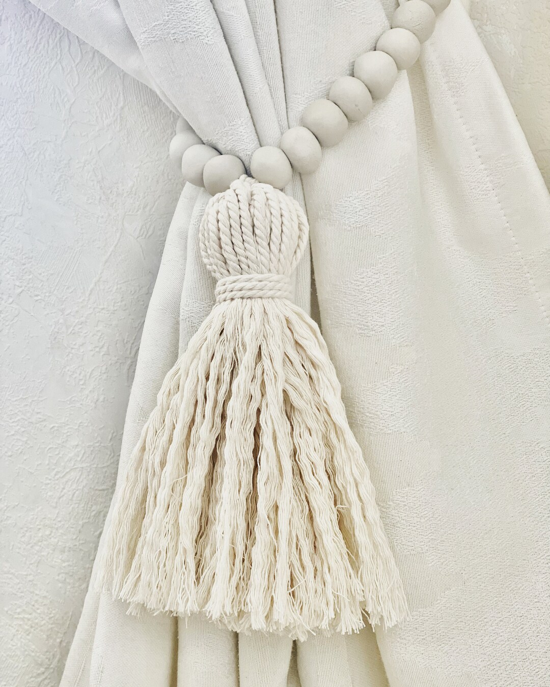 Macrame Curtain Holder Door Handle Decoration Home Decoration 2 Units ...
