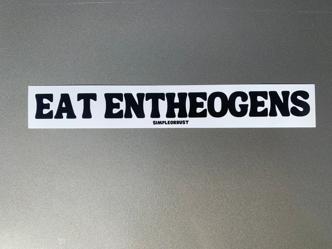 Eat Entheogens Sticker - Etsy