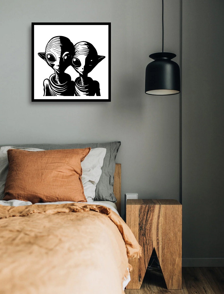 Alien Homies PNG, Vector Friends Graphics, SVG, PNG, Poster Art, Shirt ...