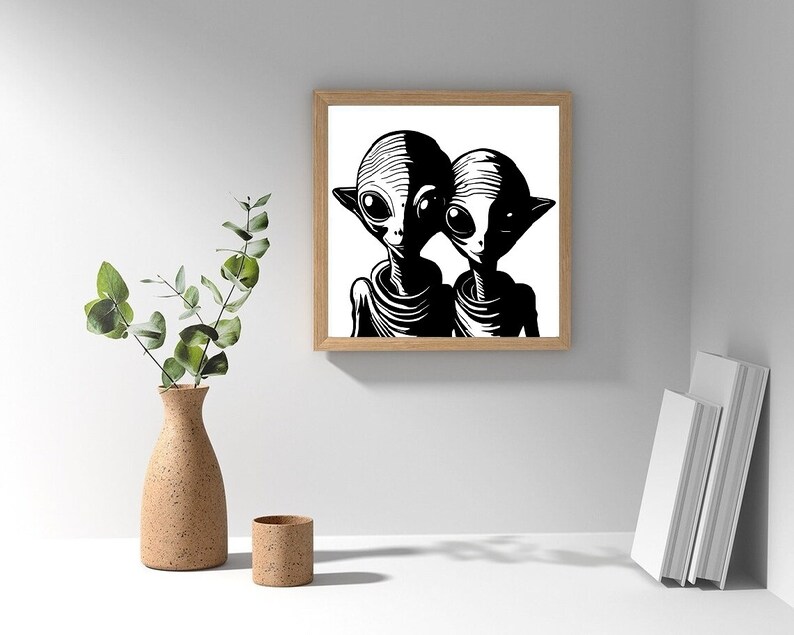 Alien Homies PNG, Vector Friends Graphics, SVG, PNG, Poster Art, Shirt ...