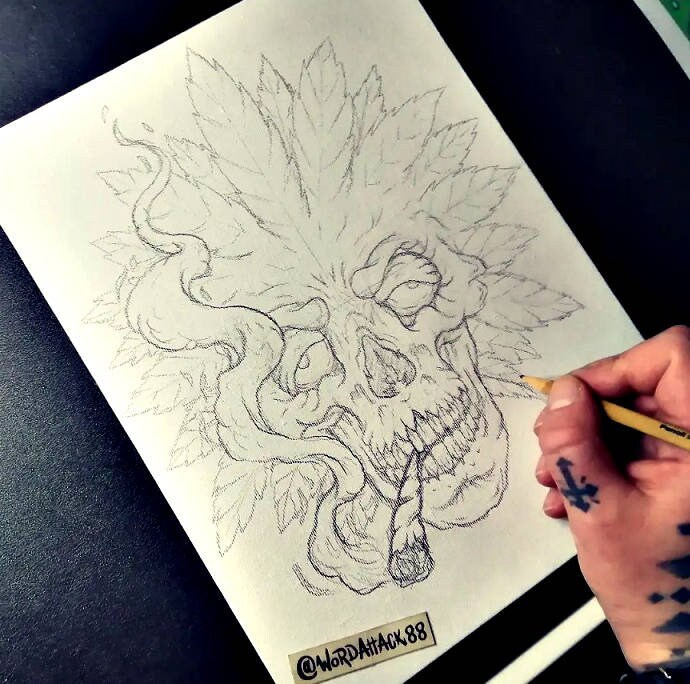 Horror Mushroom Vector .PNG, .SVG, Horror, Weed, Cannabis, Trip, Shroom ...