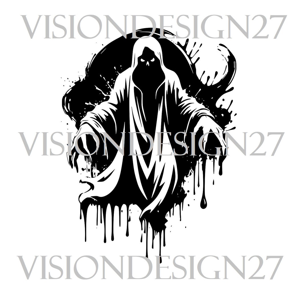 Geist Clipart, Halloween VECTOR .PNG, .SVG, digital, Horror, Kunst ...