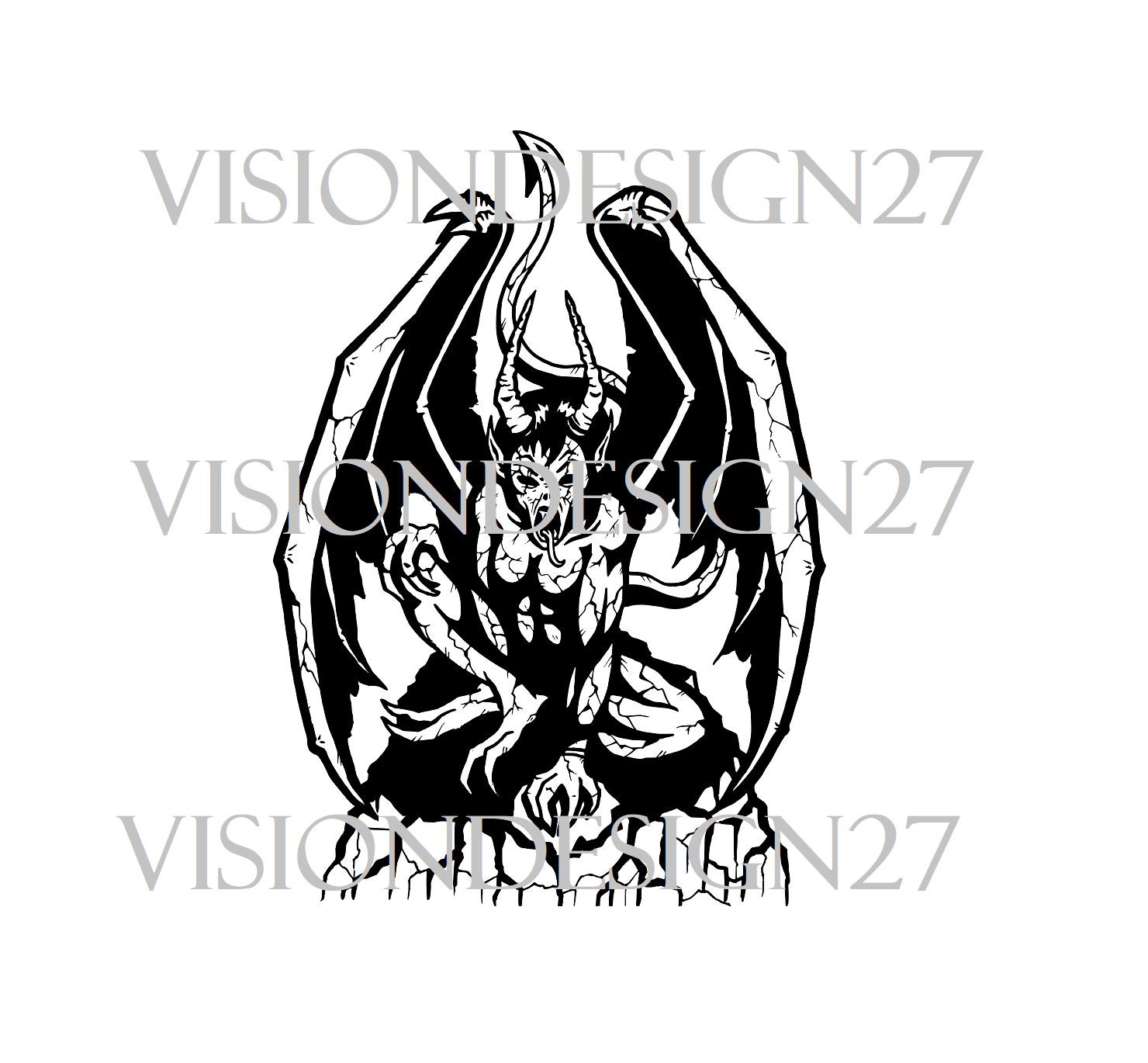 Gargoyle Tribal Tattoos