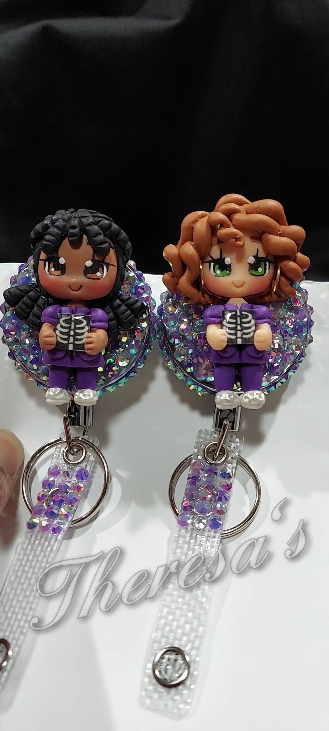 X-ray-nurse Medical-clay Doll Girl ID Work Hospital Heavy Duty Badge ...