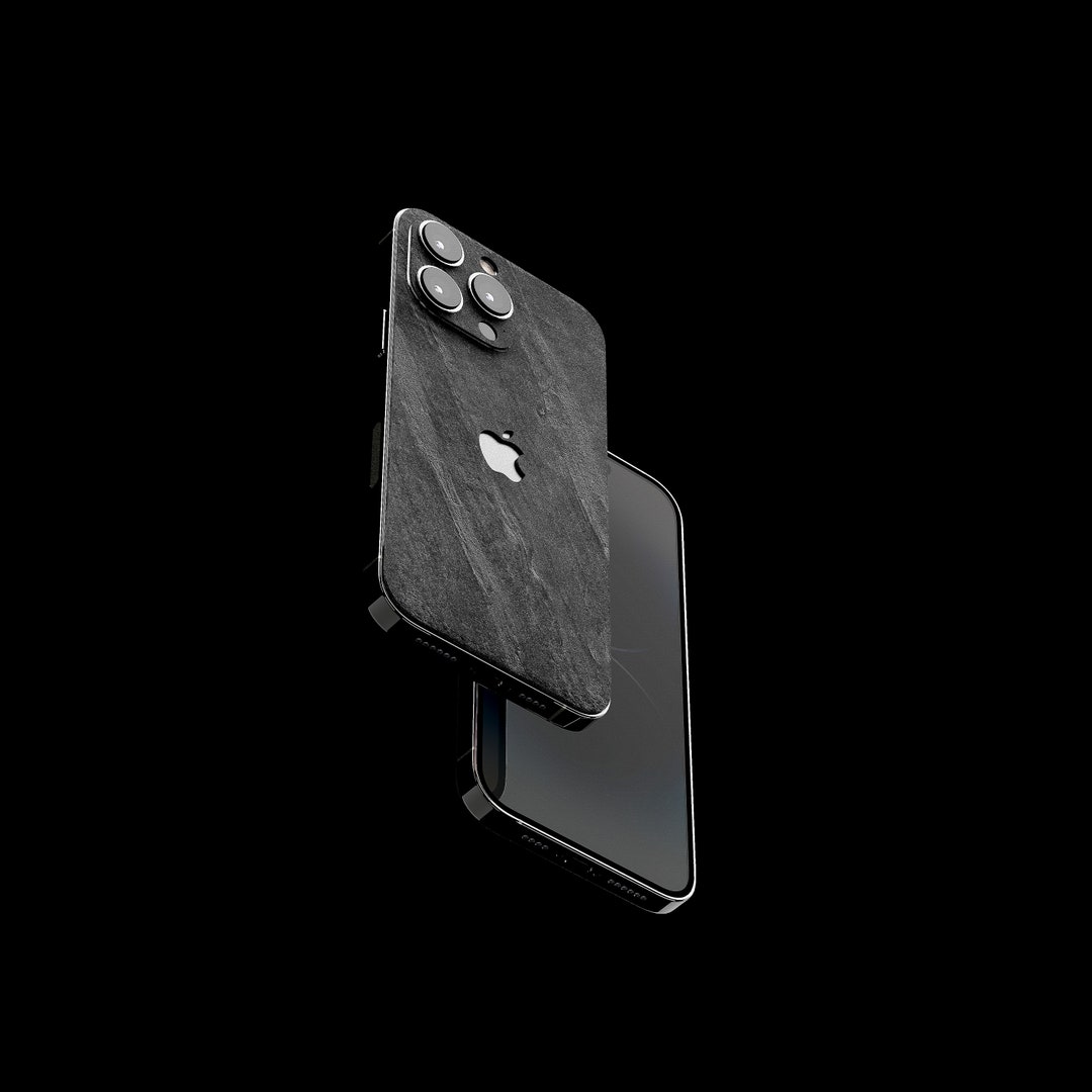 Real Slate iPhone Skin Black Rock Ultra-thin Stone Handmade Berlin - Etsy