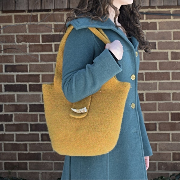 Felted Wool Purse - Etsy