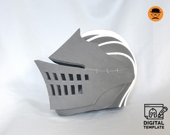 Elite Knight Helmet Pattern - Etsy