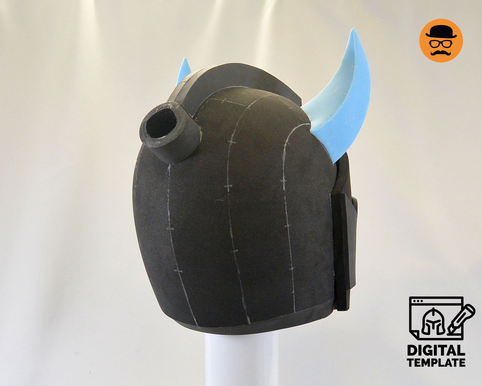 Knight No.6 - DIY Printable EVA Foam Helmet Pattern for Cosplay ...