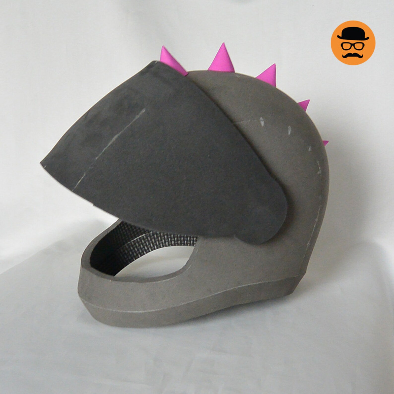 Biker Helmet No.1 - DIY Printable EVA Foam Helmet Pattern for Cosplay ...