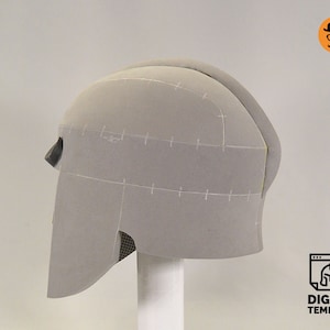 Anglo-saxon Helmet - DIY Printable EVA Foam Pattern for Cosplay ...