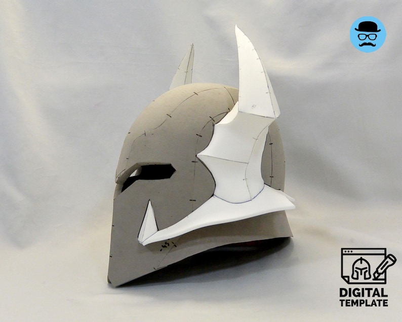 Sentinel Helmet - Printable DIY EVA Foam Cosplay Pattern, Scalable PDF ...