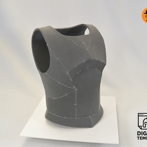 Fantasy Chest Armor No.2: DIY Printable EVA Foam Armor Pattern for ...