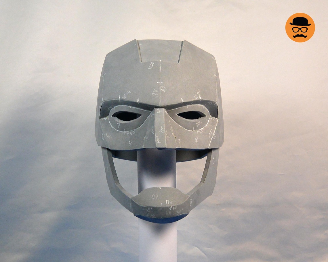 Vigilante Cowl - Printable DIY EVA Foam Cosplay Pattern, Scalable PDF ...