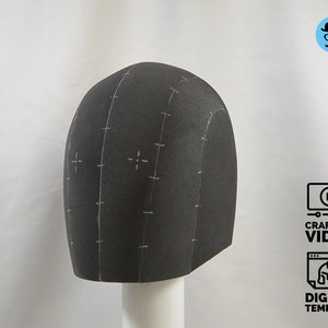 DIY Basic Helmet No8 Template for EVA Foam, Youtube Tutorial Video ...