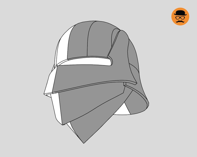 Bayard Helmet – DIY EVA Foam Cosplay Pattern (PDF Template) - Etsy ...