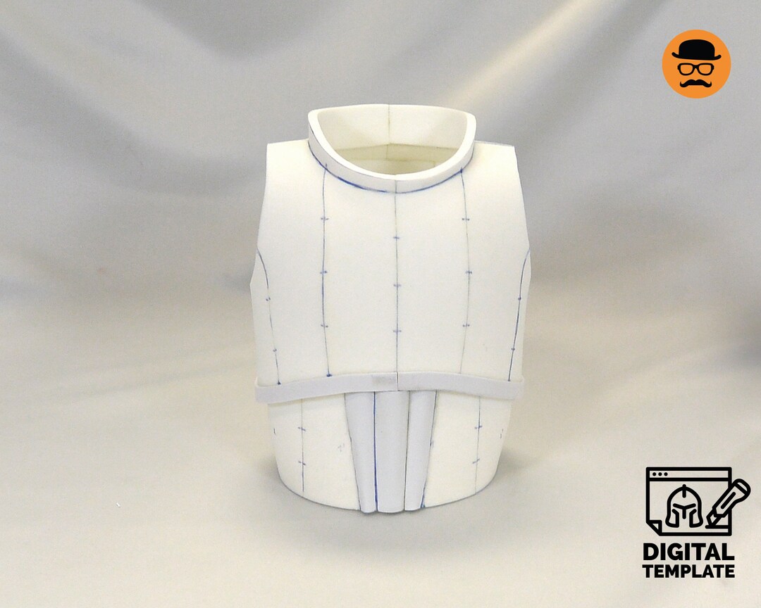 DIY Marine Chest Armour Templates for EVA Foam - Etsy UK