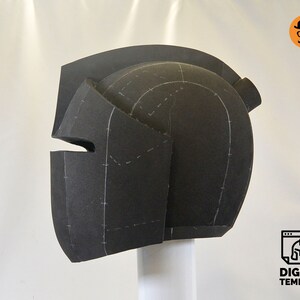 Knight No.6 - DIY Printable EVA Foam Helmet Pattern for Cosplay ...