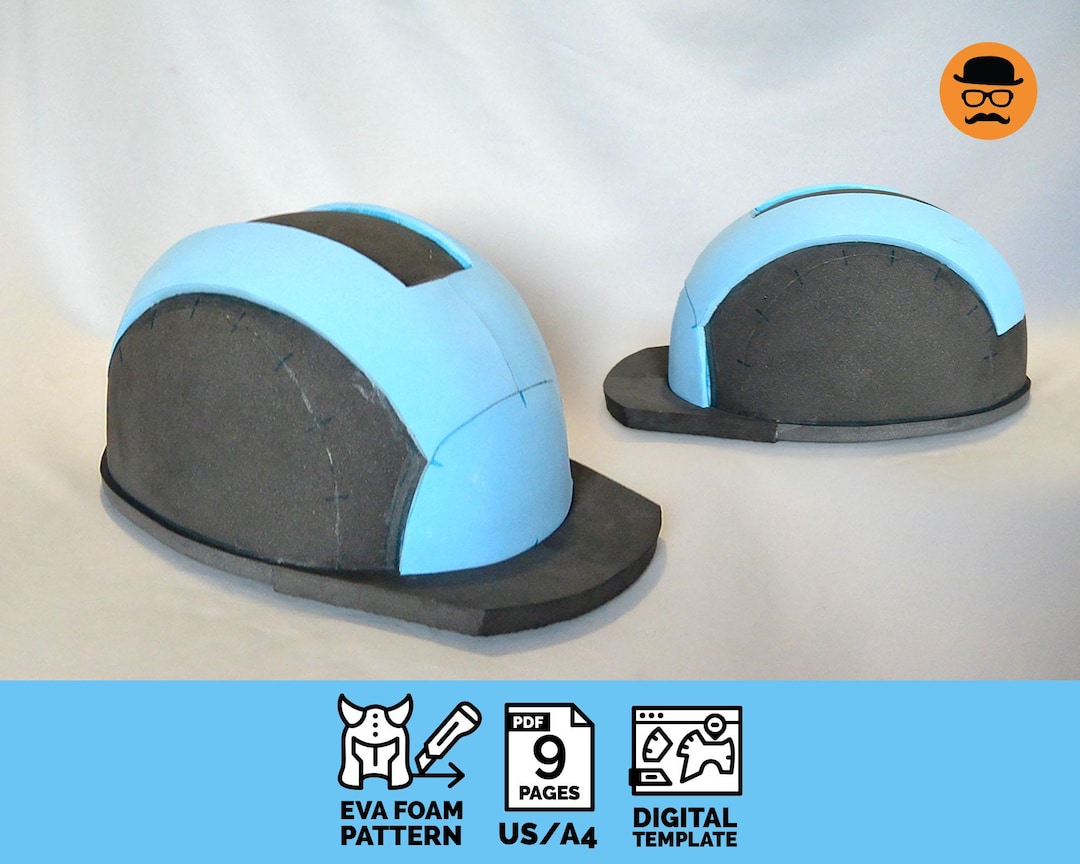 DIY Hard Hat - Digital Pattern for EVA Foam - Etsy