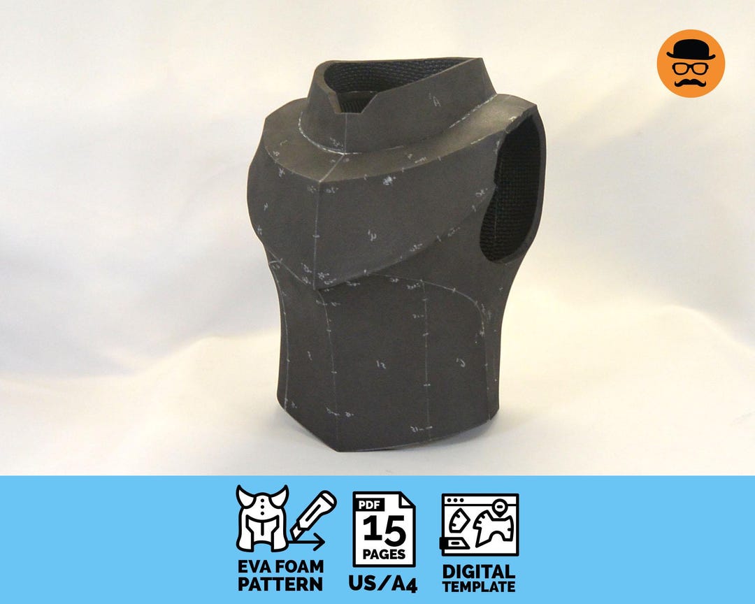 Medieval Chest Armor No.2 - Printable DIY EVA Foam Cosplay Pattern ...