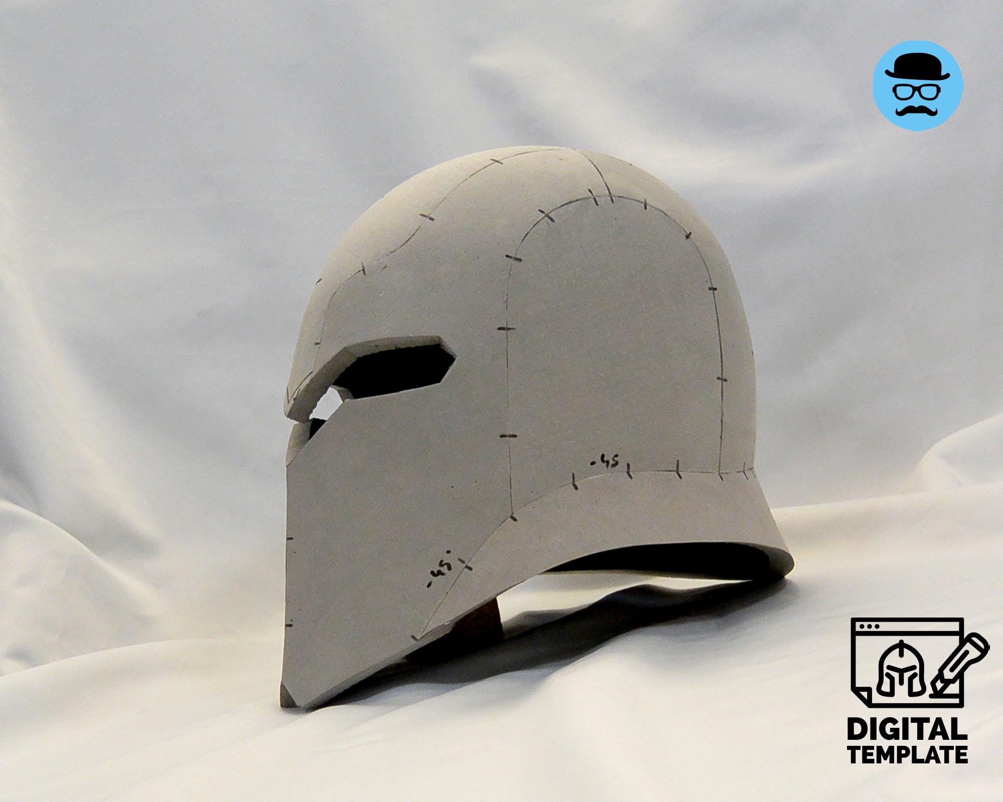 Sentinel Helmet - Printable DIY EVA Foam Cosplay Pattern, Scalable PDF ...