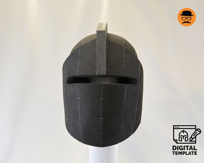 Knight No.6 - DIY Printable EVA Foam Helmet Pattern for Cosplay ...