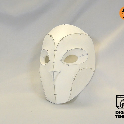 The Owl House Cosplay Golden Guard Mask EVA Foam Template PDF - Etsy