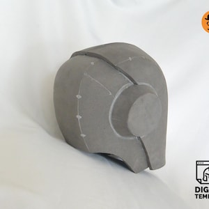 Robot Helmet No.2: DIY Printable EVA Foam Helmet Pattern for Cosplay ...