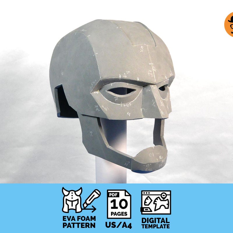 Cowl Eva Foam Pattern - Etsy