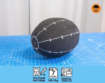 Simple Beach Ball / Sphere - DIY Printable EVA Foam Pattern for Cosplay ...
