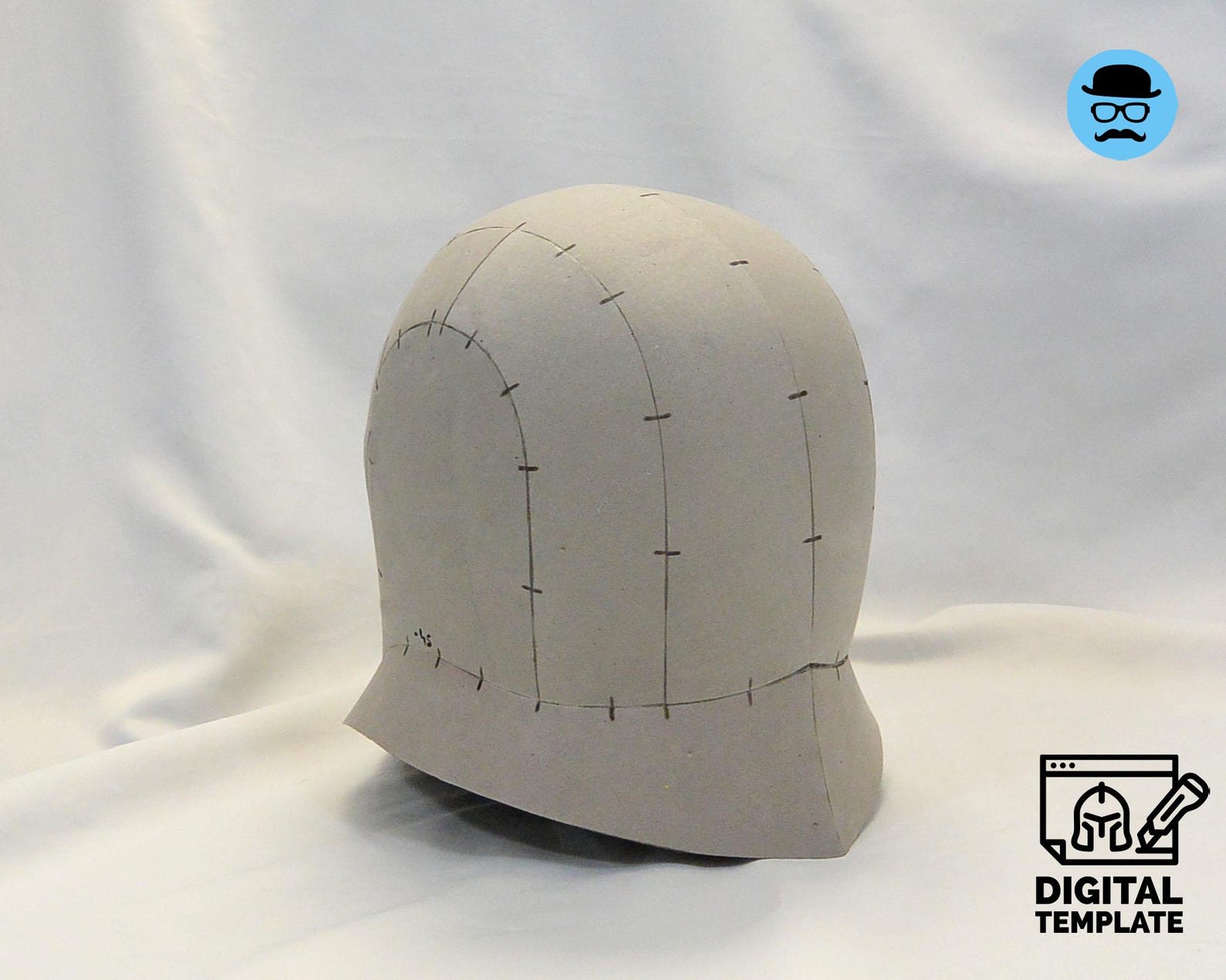 Sentinel Helmet - Printable DIY EVA Foam Cosplay Pattern, Scalable PDF ...