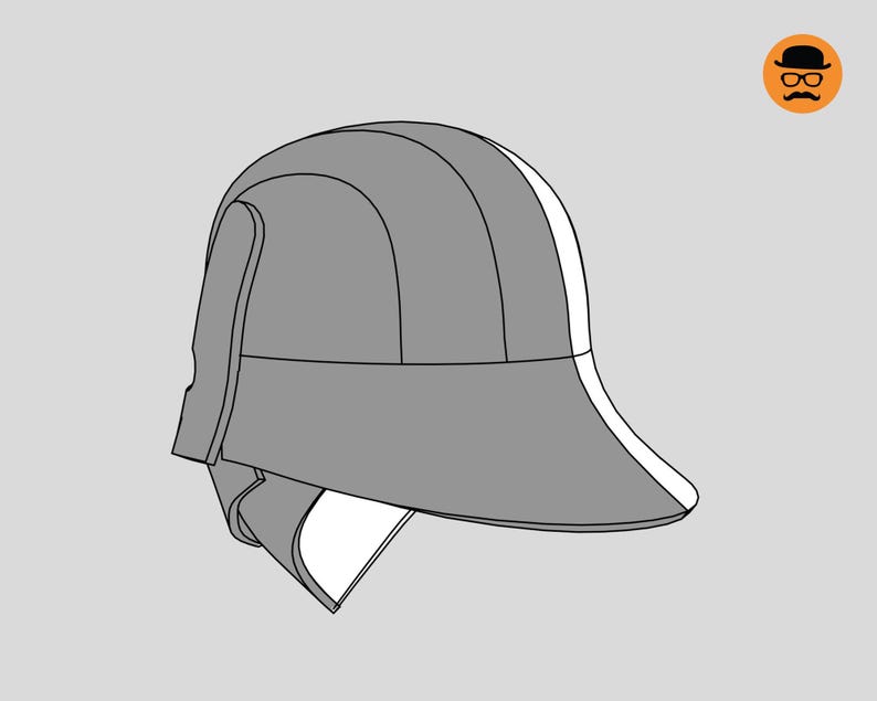 Bayard Helmet – DIY EVA Foam Cosplay Pattern (PDF Template) - Etsy ...
