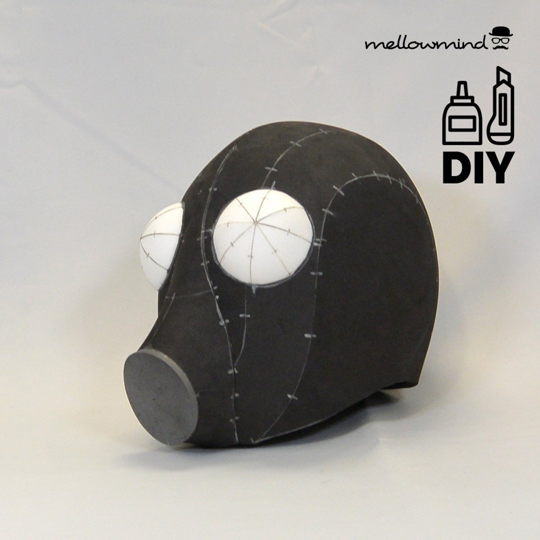 Alien Helmet No.1 DIY Printable EVA Foam Pattern for Cosplay, Scalable ...