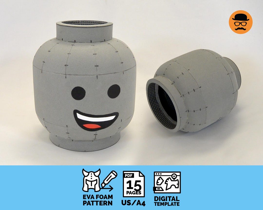 Special Fig Head: DIY Printable EVA Foam Helmet Pattern for Cosplay ...