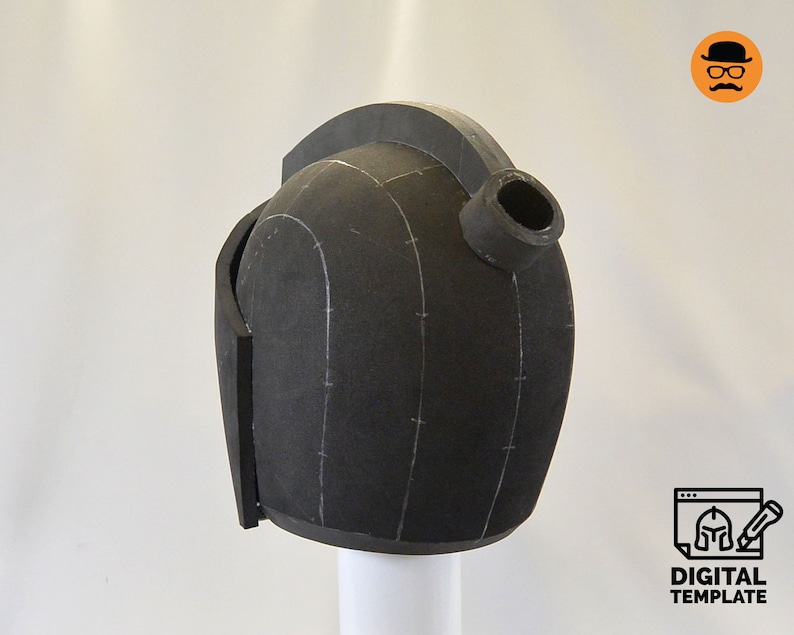 DIY Knight Helmet No6 Template for EVA Foam - Etsy