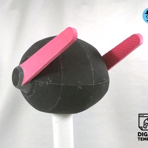 Retro Tv: DIY Printable EVA Foam Helmet Pattern for Cosplay, Scalable ...