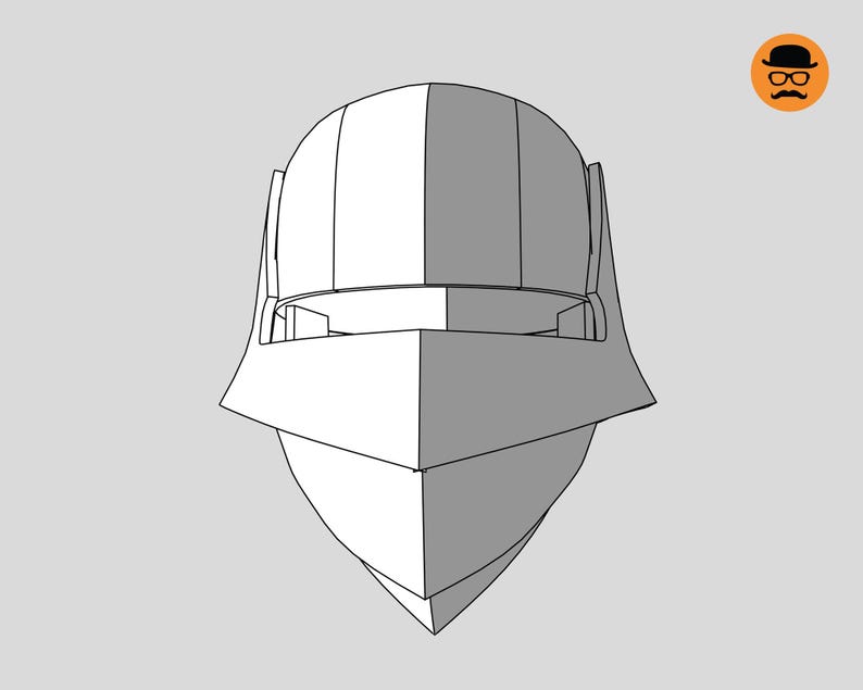 Bayard Helmet – DIY EVA Foam Cosplay Pattern (PDF Template) - Etsy ...