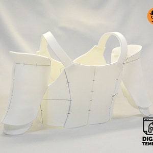 Female Chest Armor No.1 - Printable DIY EVA Foam Cosplay Pattern ...