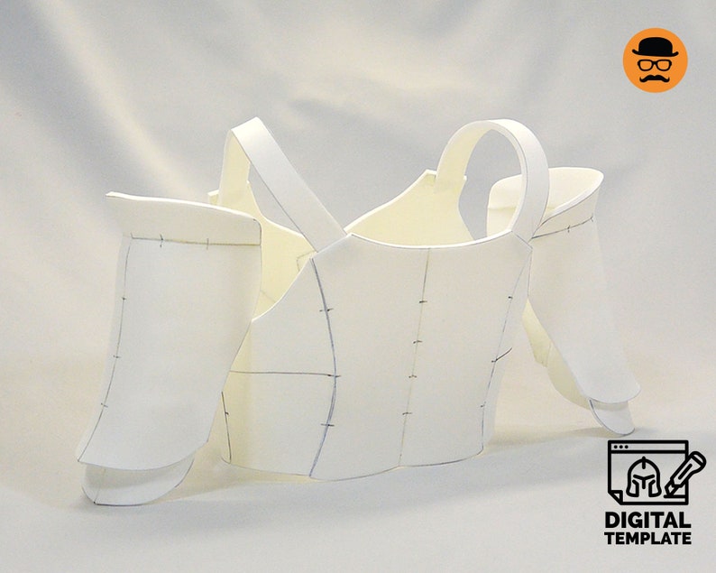 Female Chest Armor No.1 - Printable DIY EVA Foam Cosplay Pattern ...