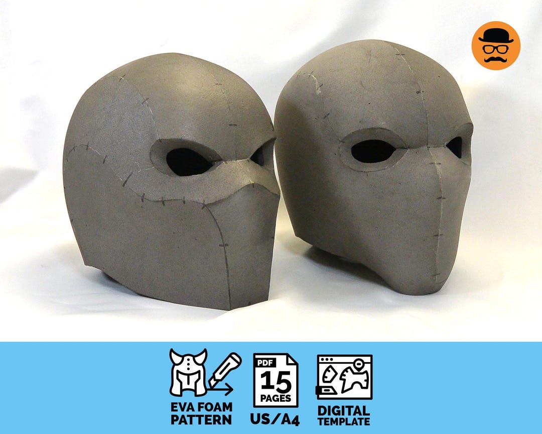 Tactical Full-head Helmet 2-in-1 - Printable DIY EVA Foam Cosplay ...