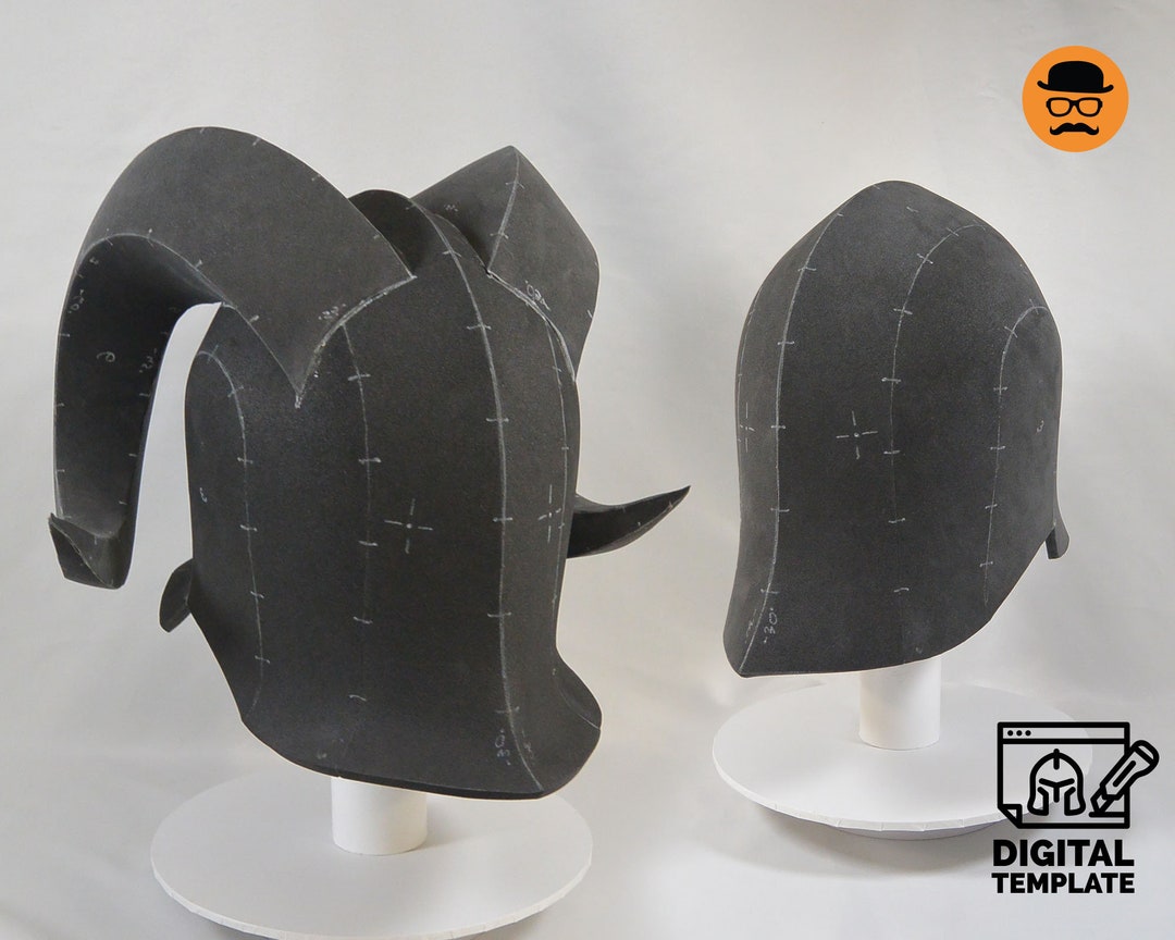 Serpentinus Helmet DIY Printable EVA Foam Helmet Pattern for Cosplay ...