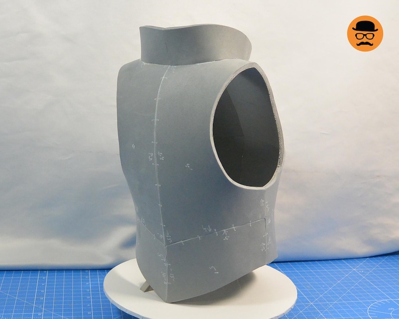 Female Chest Armor No.6 - Printable DIY EVA Foam Cosplay Pattern ...