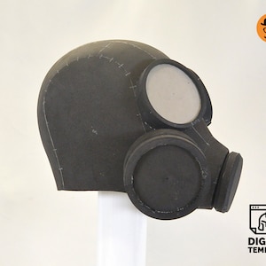 Pyro Helmet 2in1: DIY Printable EVA Foam Helmet Pattern for Cosplay ...