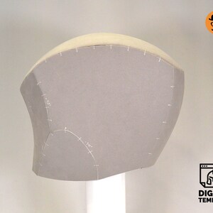 Faceless Helmet No.1: DIY Printable EVA Foam Helmet Pattern for Cosplay ...