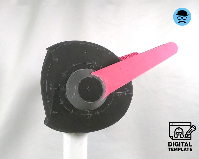 Retro Tv: DIY Printable EVA Foam Helmet Pattern for Cosplay, Scalable ...