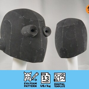 Droid No.3 - DIY Printable EVA Foam Helmet Pattern for Cosplay ...