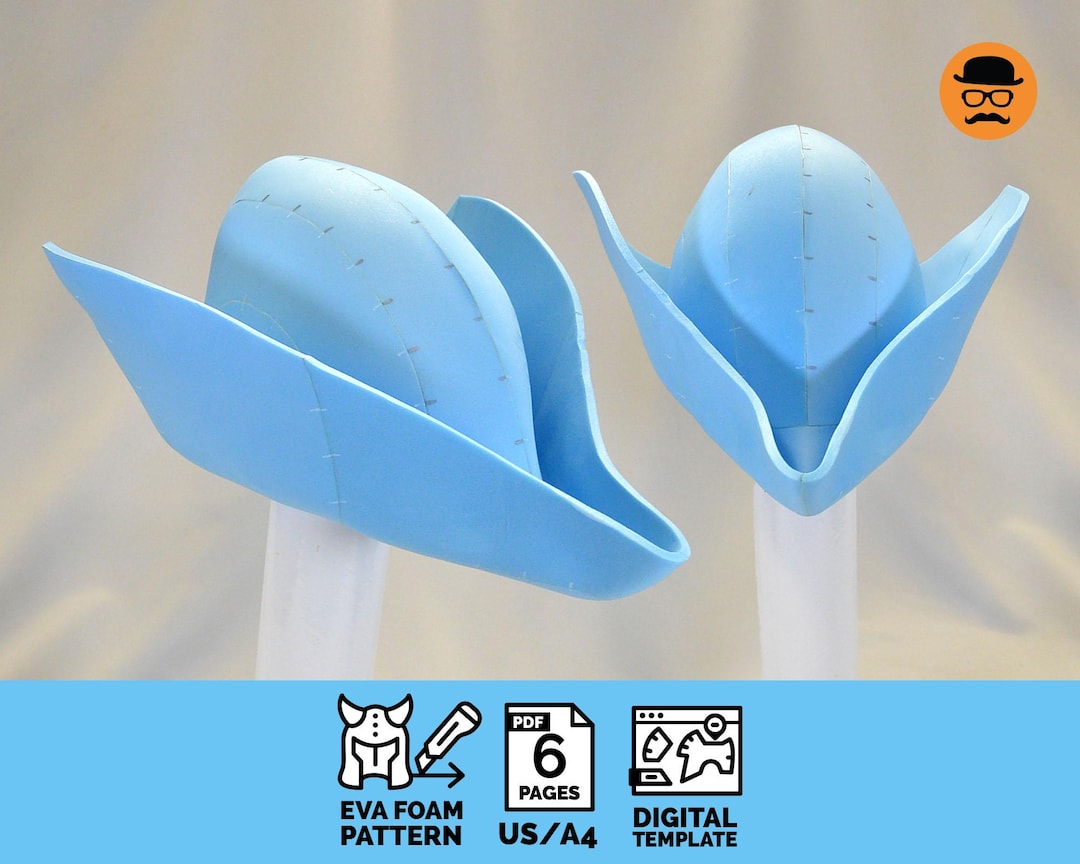 Robin Hood Hat - - DIY Printable EVA Foam Hat Pattern for Cosplay ...